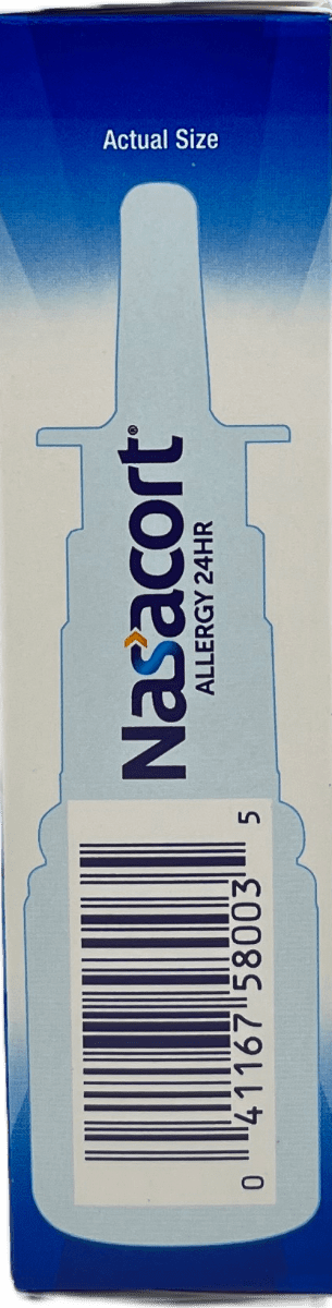Nasacort Allergy 24HR Nasal Spray - Non Drowsy - 60 Sprays