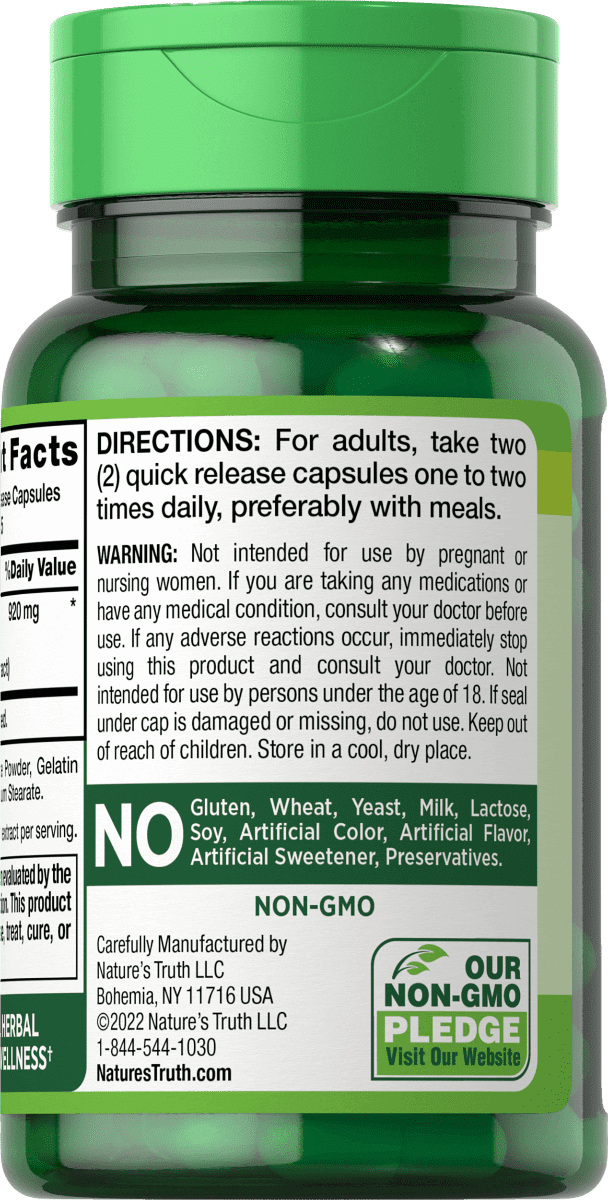 Nature's Truth Ashwagandha Root 920mg