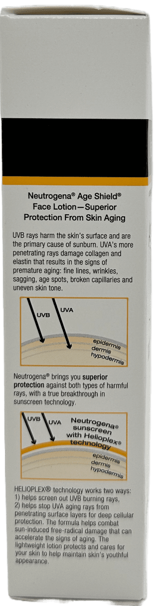 Neutrogena Age Shield Face Oil Free Sunscreen (3.0 FL OZ)