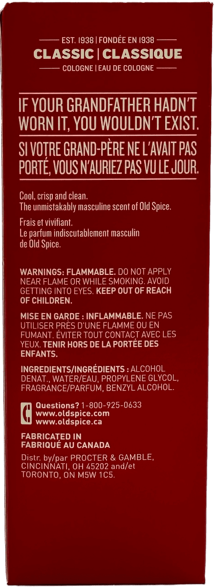 Old Spice - Classic Scent - 6.37 FL OZ | Branchbrook Pharmacy