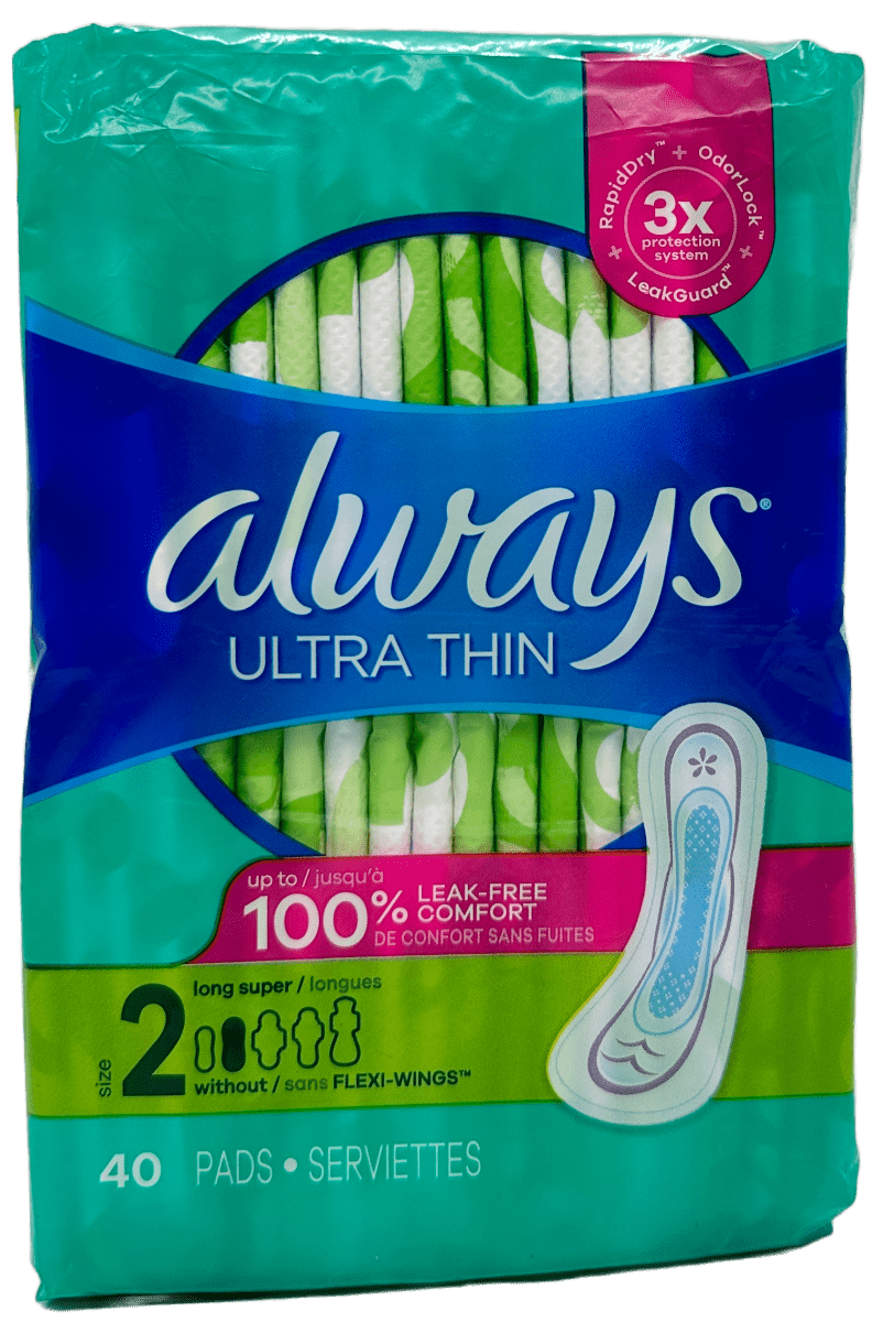 Always Liners - Thin No Feel Protection - 20 Liners