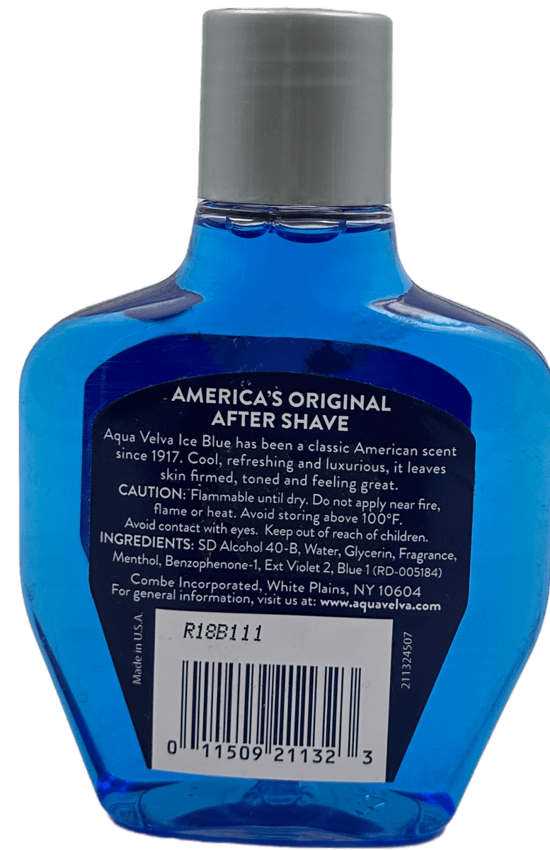 Aqua Velva Classic Ice Blue | 3.5 fl oz Aftershave