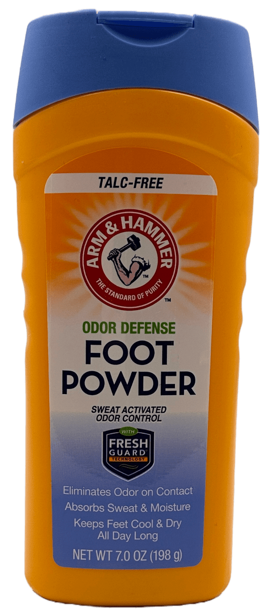 Arm & Hammer - Odor Defense Foot Powder - Sweat Activated Odor Control ...