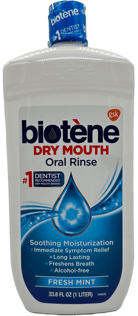 Biotene Dry Mouth Oral Rinse (Fresh Mint) (33.8 FL OZ)