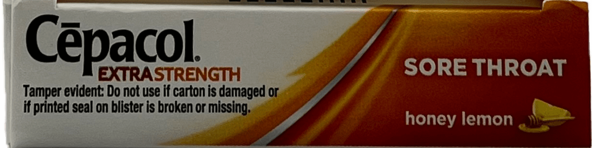 Cepacol - Extra Strength Sore Throat - 16 Lozenges - Honey Lemon ...