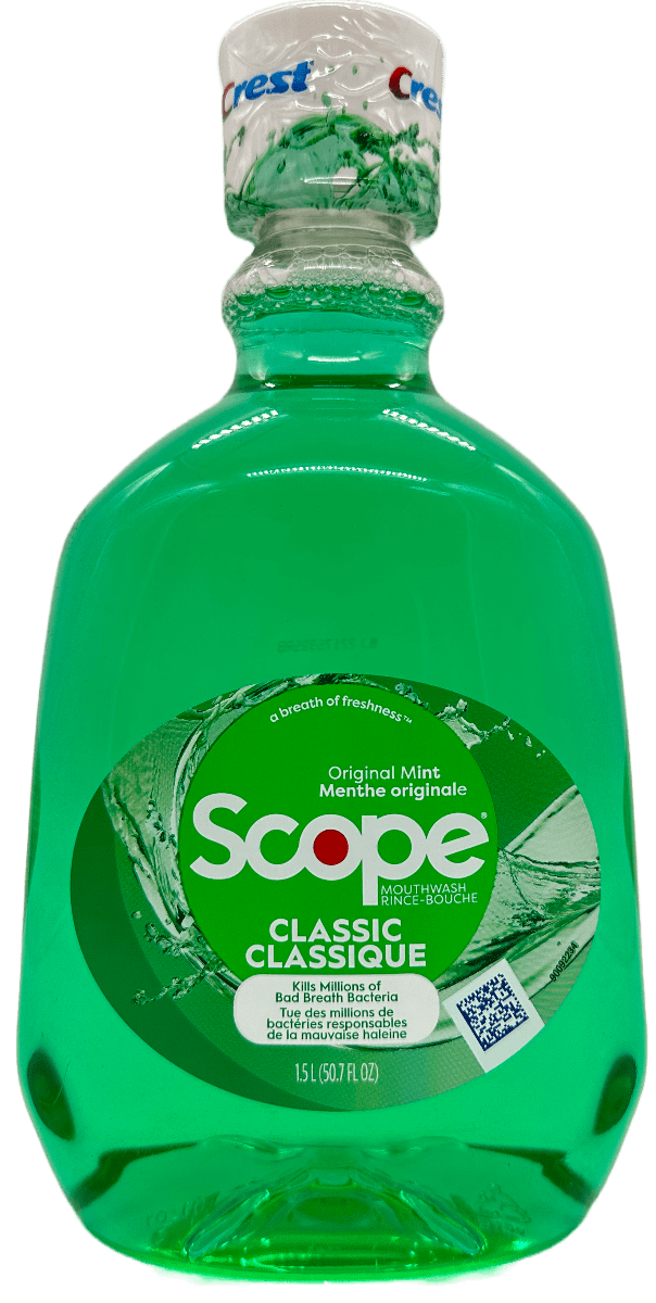 Crest Scope Classic Mouthwash, Original Mint