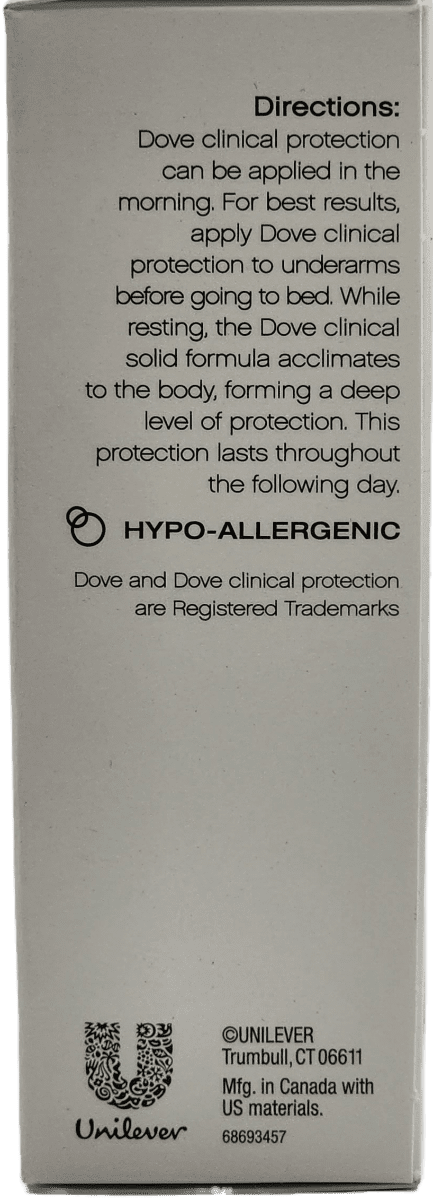 Dove Clinical Protection Anti-perspirant Deodorant - Original Clean - 1 ...