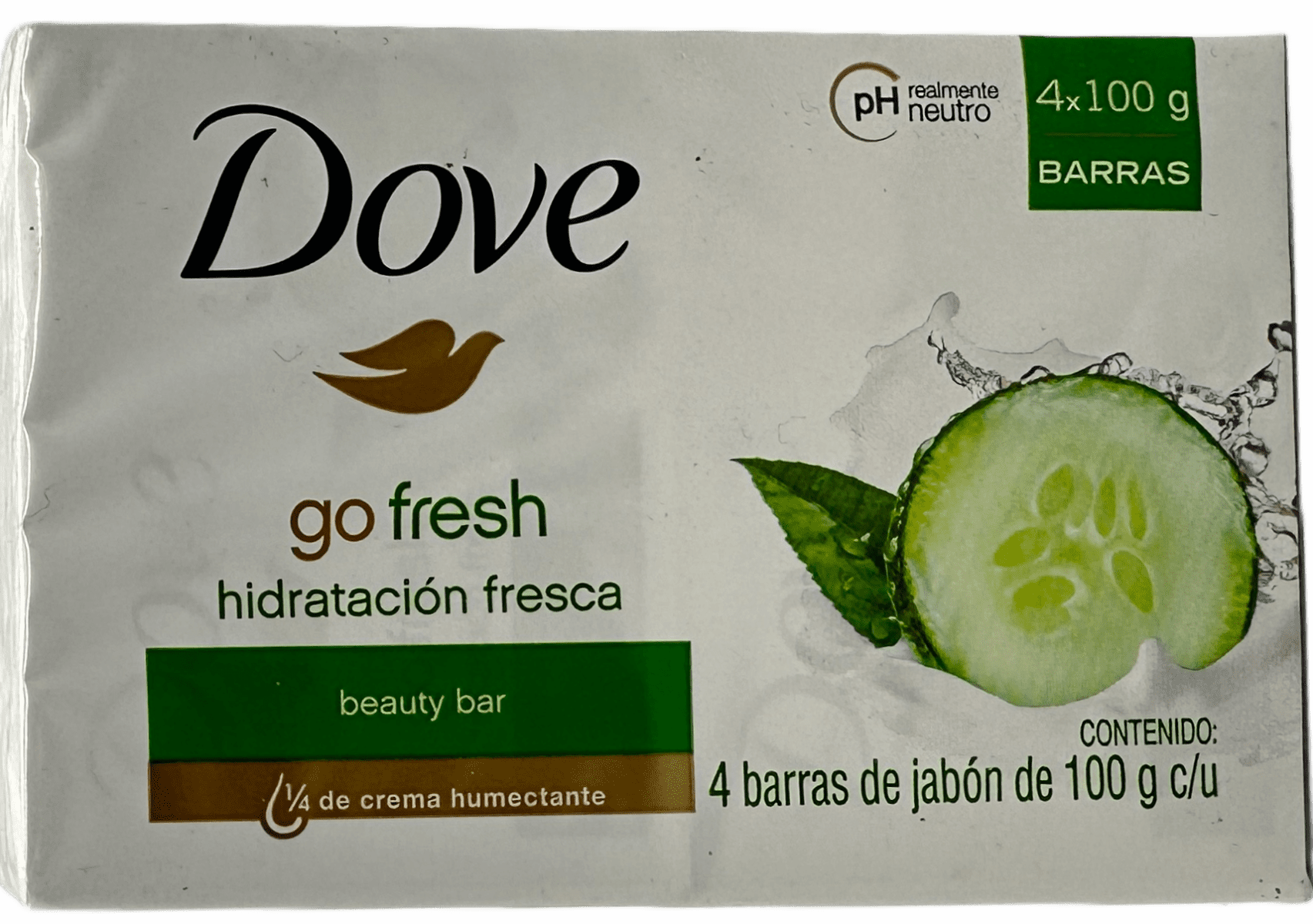 Dove Beauty bar - Go Fresh - 4x100g Bars