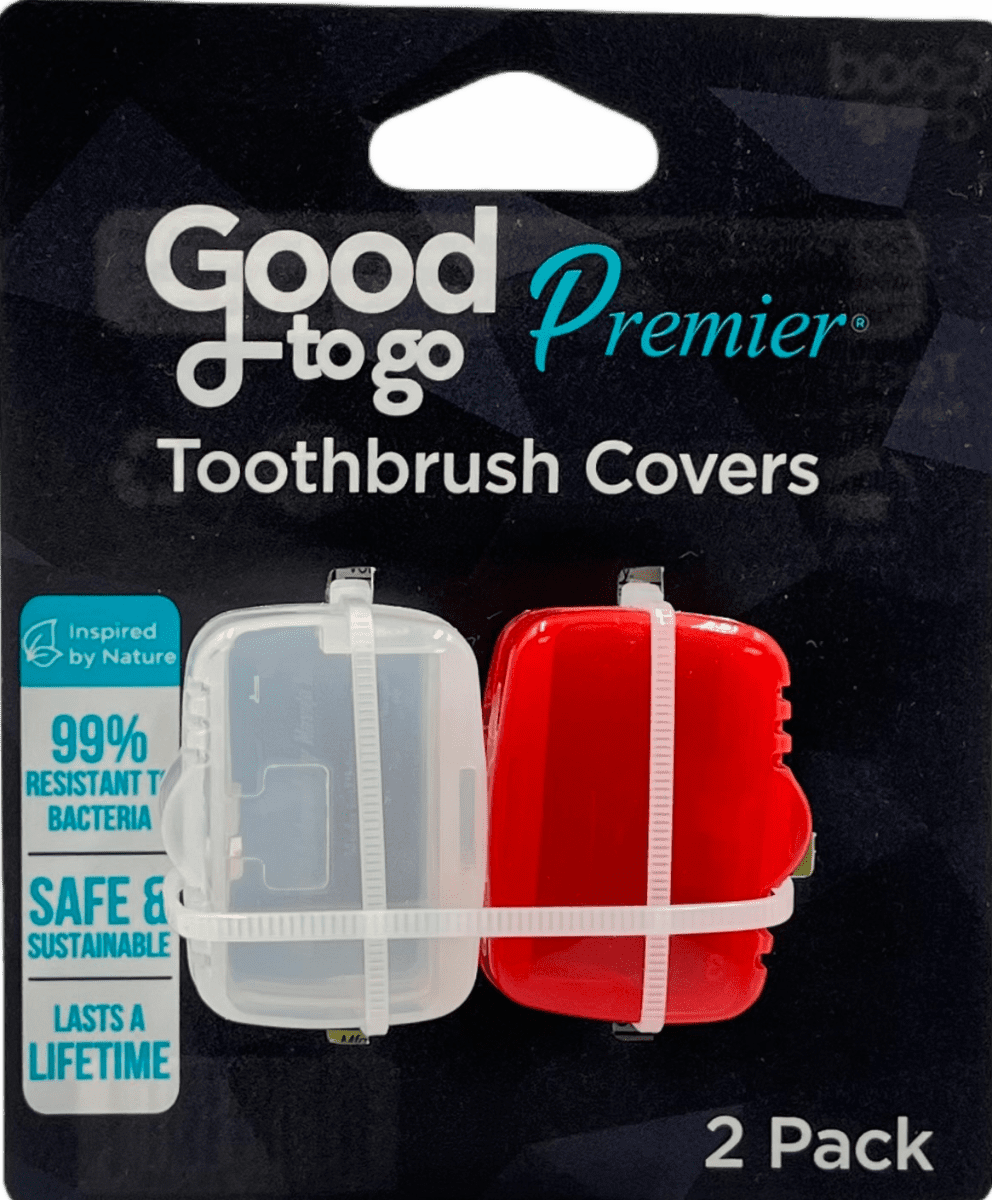 Good to go - Premier Toothbrush Covers - 2 Pack
