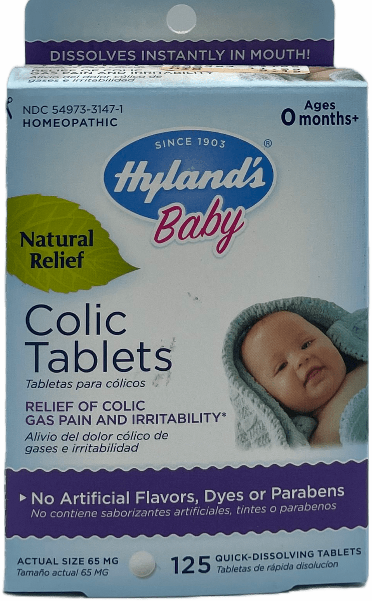 Hyland's Baby - Colic Tablets - 125 Quick-Dissolving Tablets