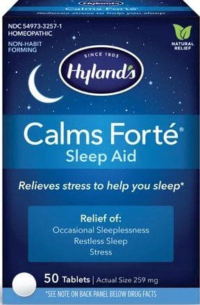 Hyland's Sleep Aid - Calm Forte - 50 Tablets | Branchbrook Pharmacy