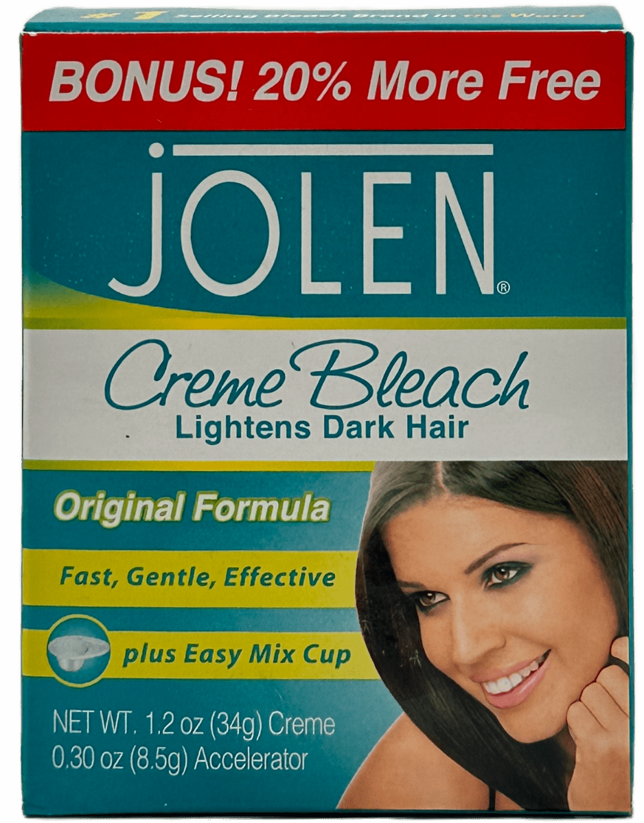 Jolen Creme Bleach - Original Formula - 1.2 Oz Jar