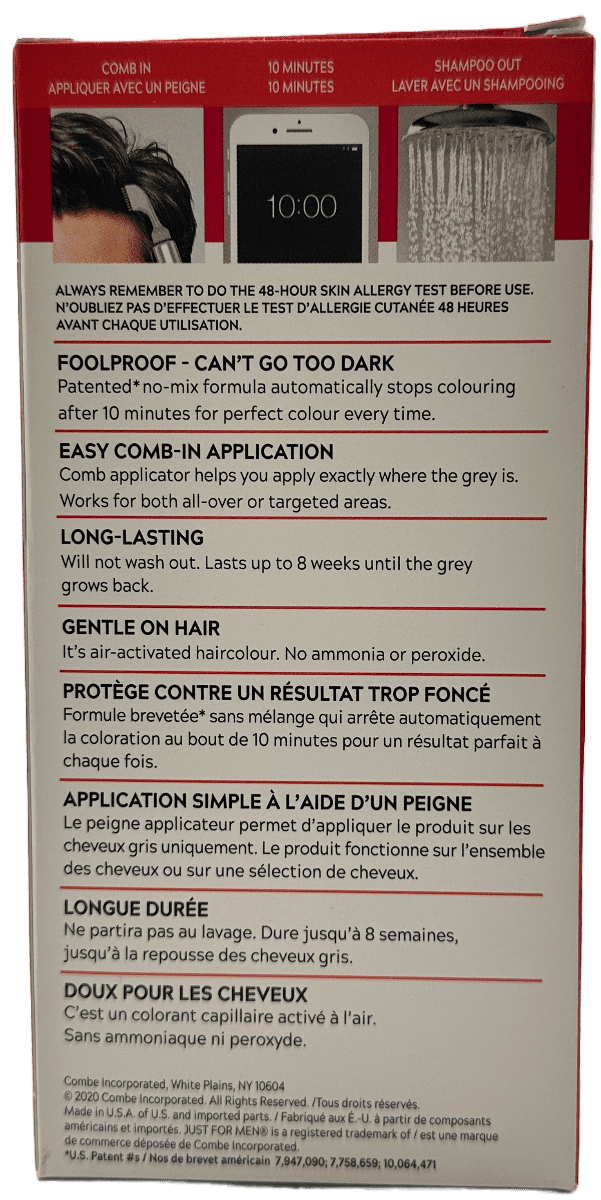 Just for Men Easy Comb-In Color Rich Black - A65