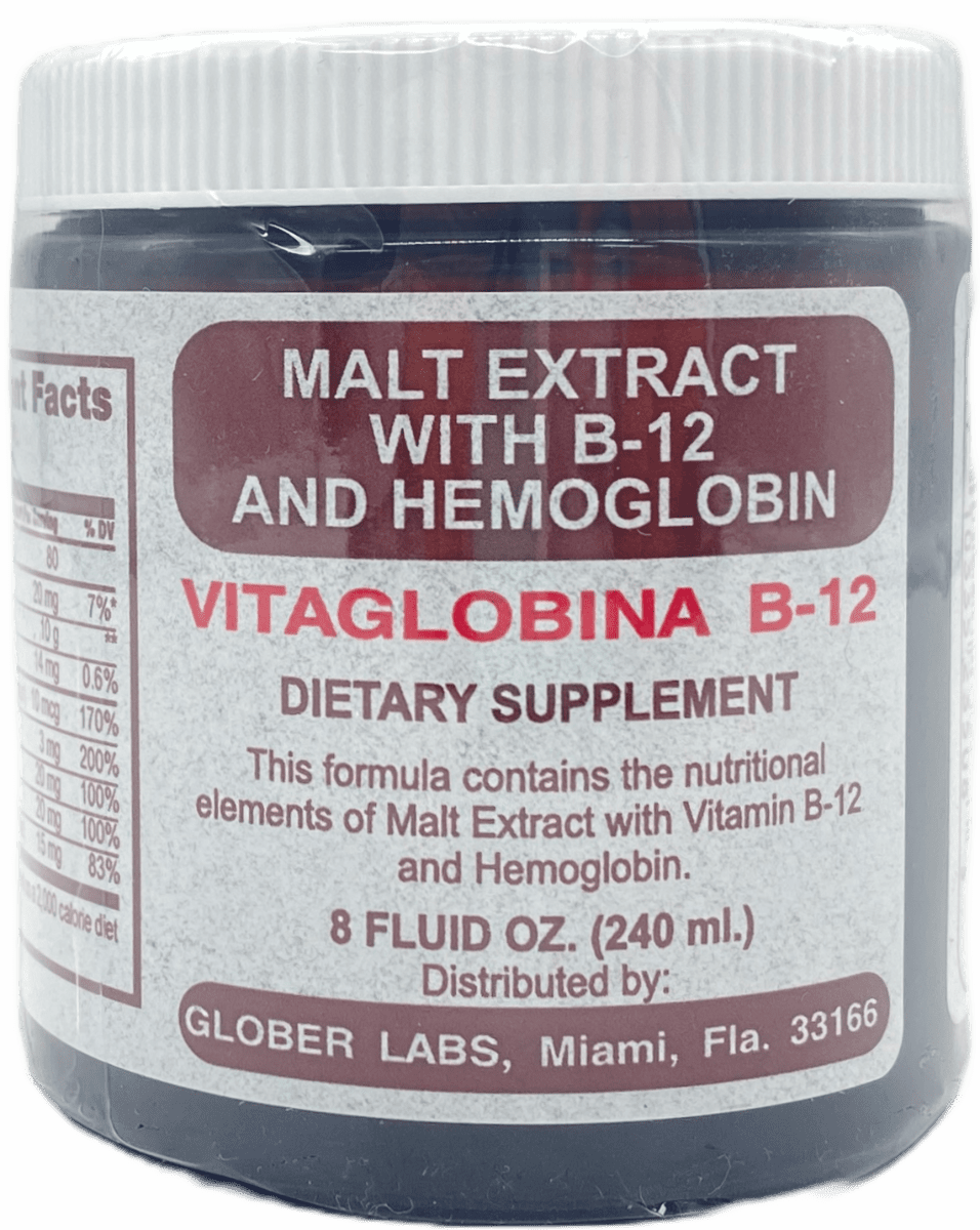 Malt Extract With B-12 And Hemoglobin Vitaglobina B12 with haemoglobin