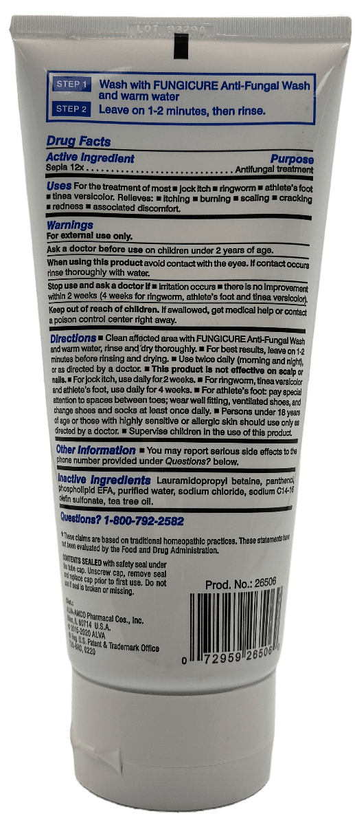 Medicated Fungi Cure - Antifungal Wash 6 fl oz