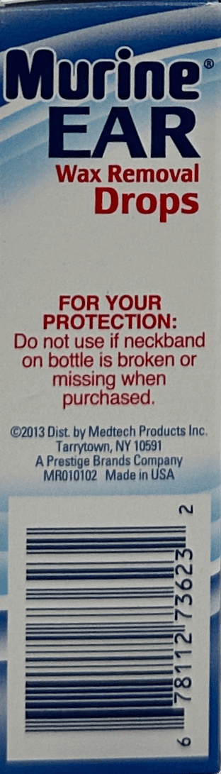 Murine Ear Wax Removal Drops - Effective Ear Care Solution