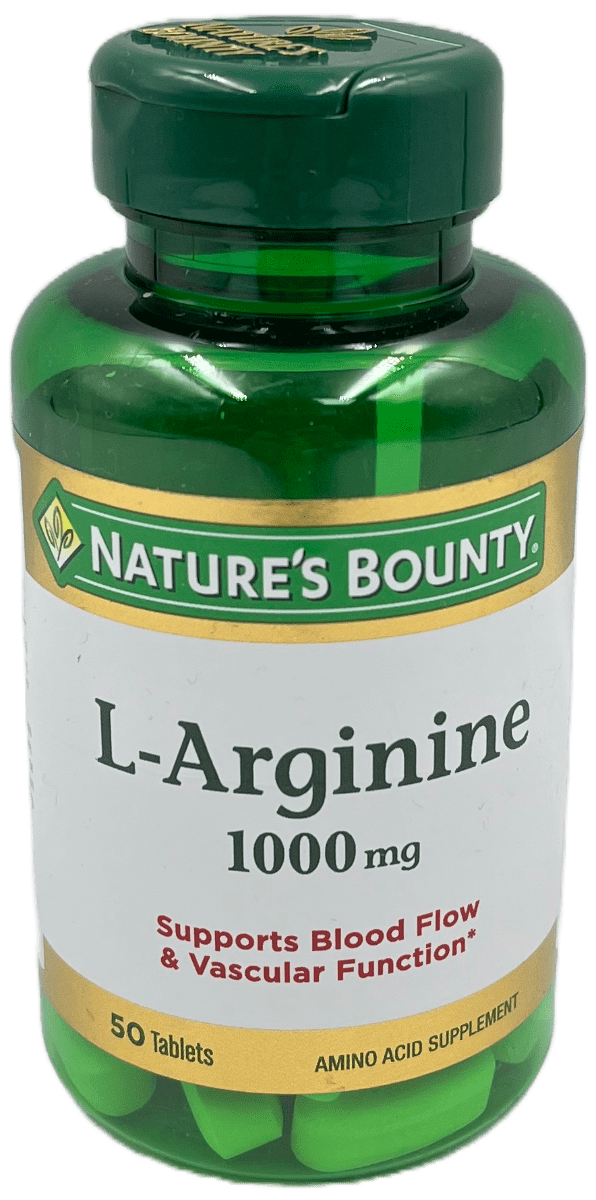Nature's Bounty L-Arginine 1000 mg Tablets - 50 Ct | Branchbrook Pharmacy