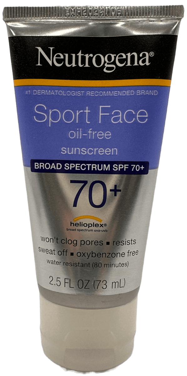 Neutrogena – Sport Face – Oil Free Sunscreen – SPF 70 + – 2.5 FL OZ ...