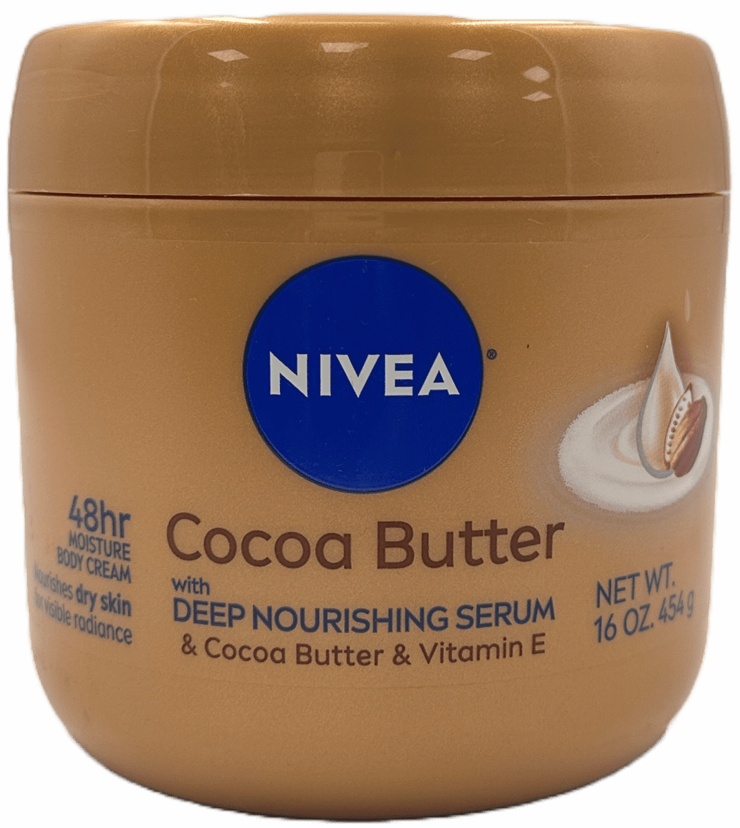 Nivea Cocoa Butter - Deep Nourishing Serum Body Cream - 16 OZ | Branchbrook Pharmacy