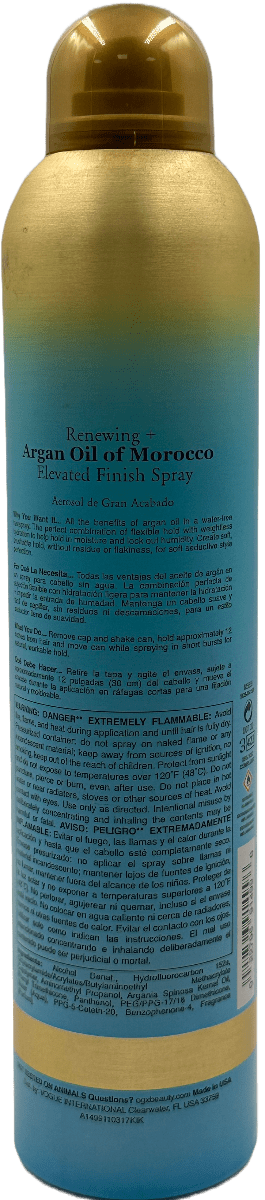 OGX Elevated Finish Spray - Argan Oil Of Morocco - 8.5 OZ | Branchbrook ...