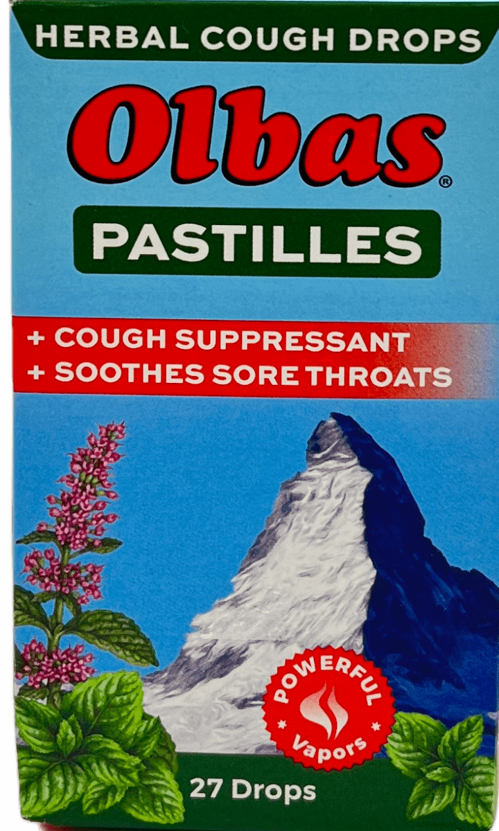 Olbas Pastilles Herbal Cough Drops - 27 Ct