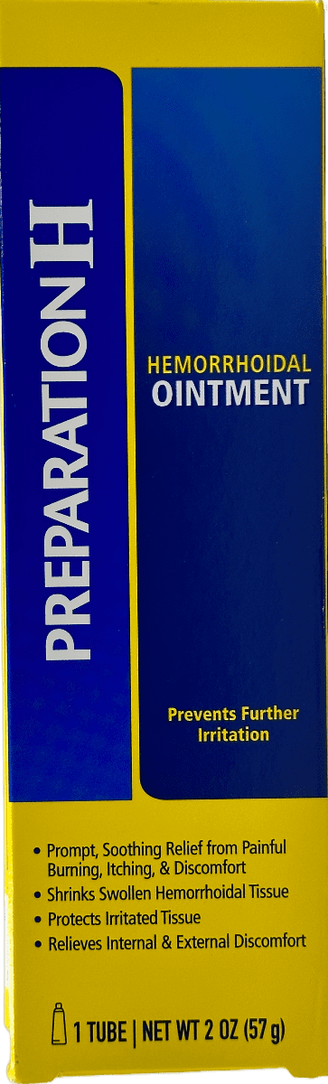 Preparation H Hemorrhoidal Ointment - 2 Oz | Relief & Care