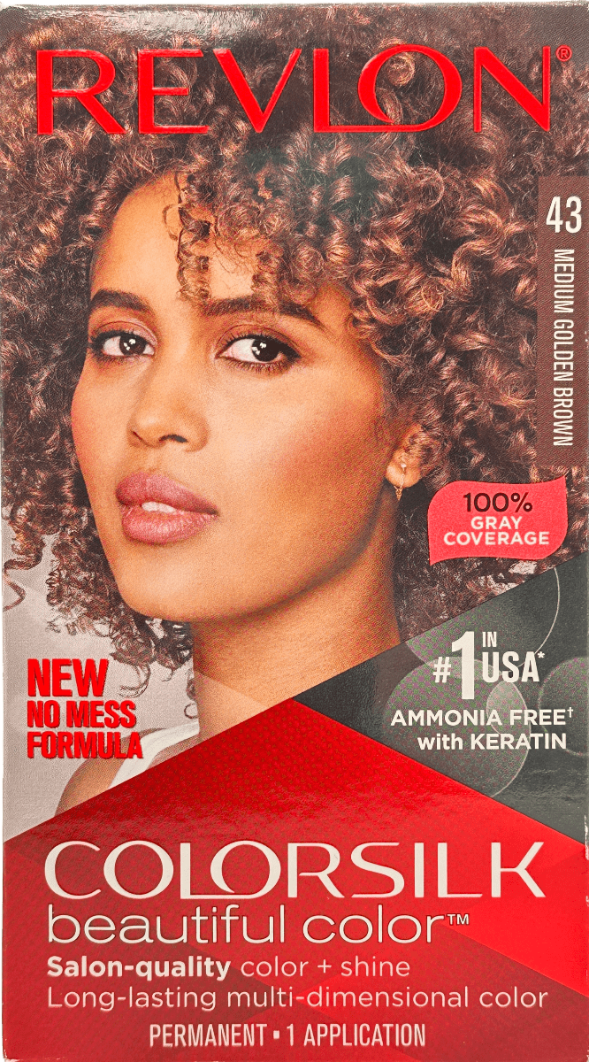 Revlon Colorsilk Beautiful Color - 43 Medium Golden Brown