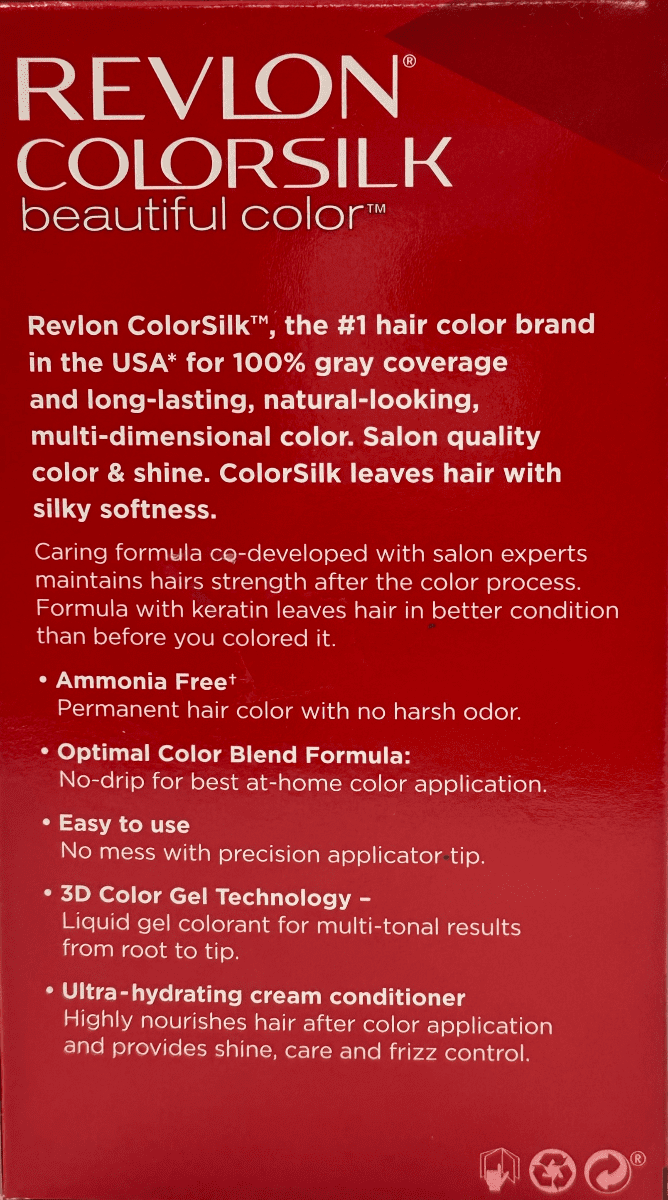 Revlon Colorsilk 49 Auburn Brown Hair Dye