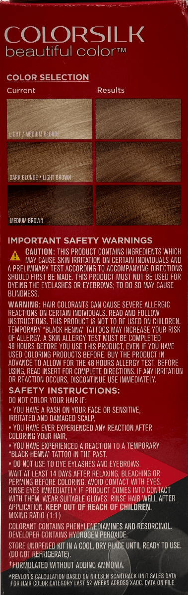 Revlon Colorsilk 60 Dark Ash Blonde Hair Color