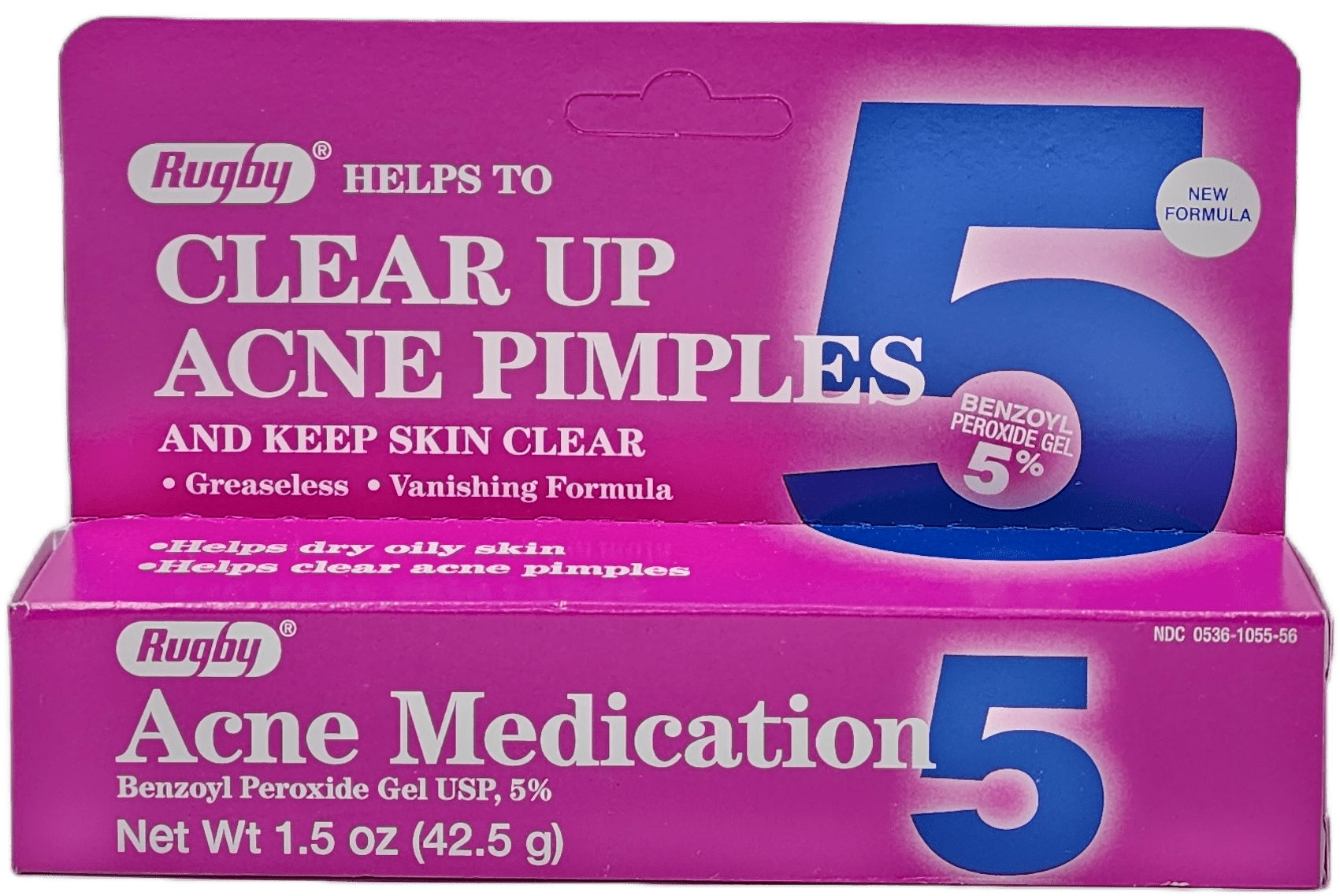 Rugby Acne Medication 5 - 1.5 OZ