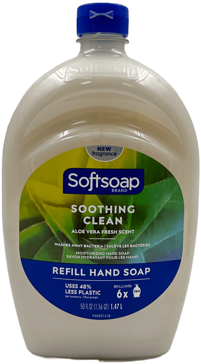 Softsoap Soothing Clean Refill Hand Soap - Aloe Vera - 50 Fl Oz