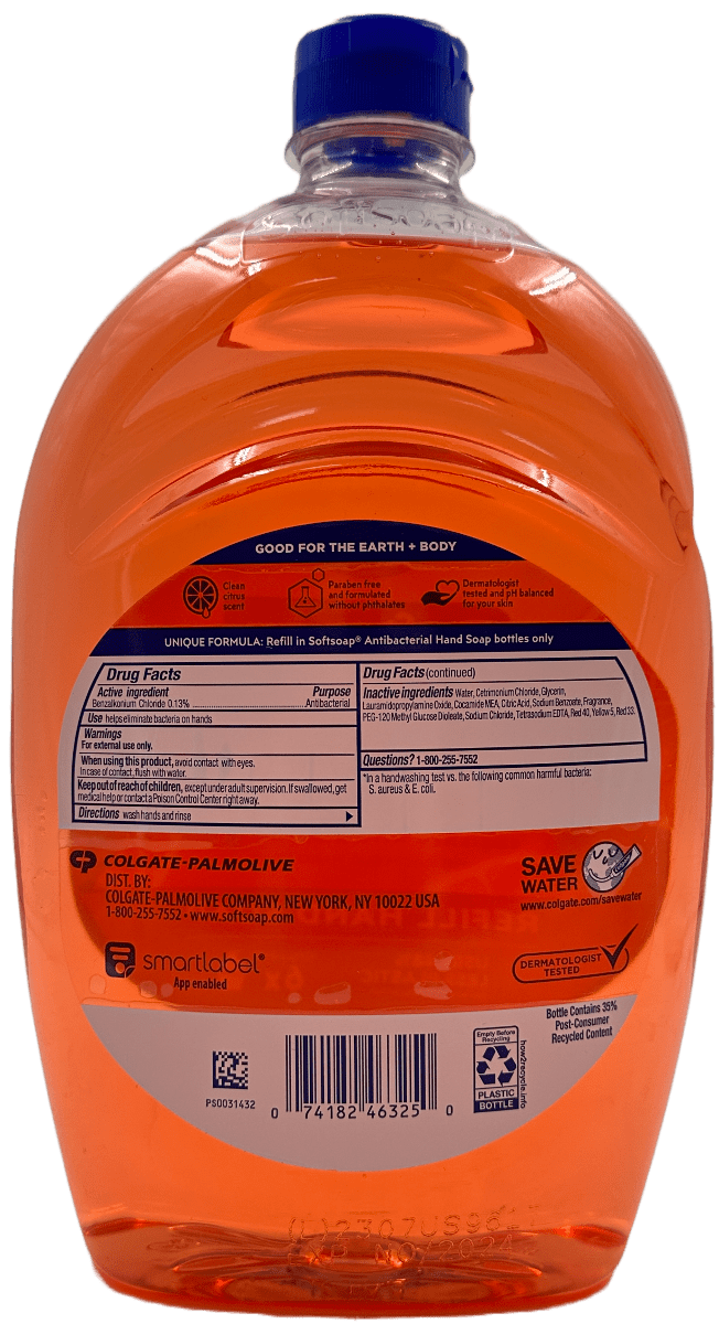 Softsoap Antibacterial Refill Hand Soap - 50 fl oz