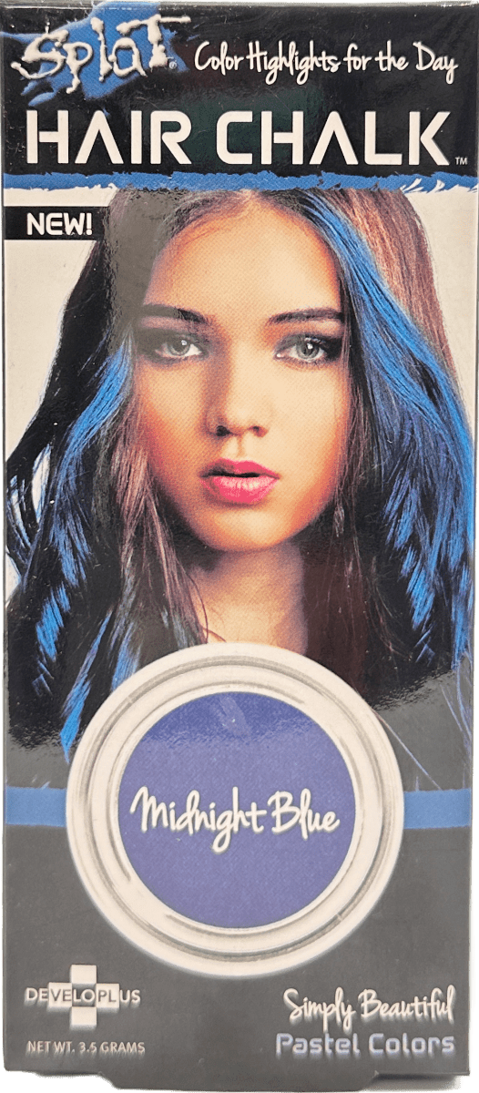 Splat Hair Chalk - Midnight Blue - 3.5 Grams