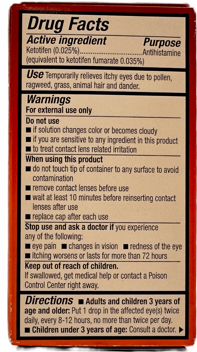 Systane Zaditor Antihistamine Eye Drops - 5 mL