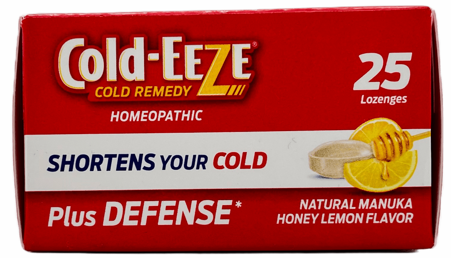 Cold-Eeze Lozenges: Natural Cold Relief in 25 Honey Lemon Doses
