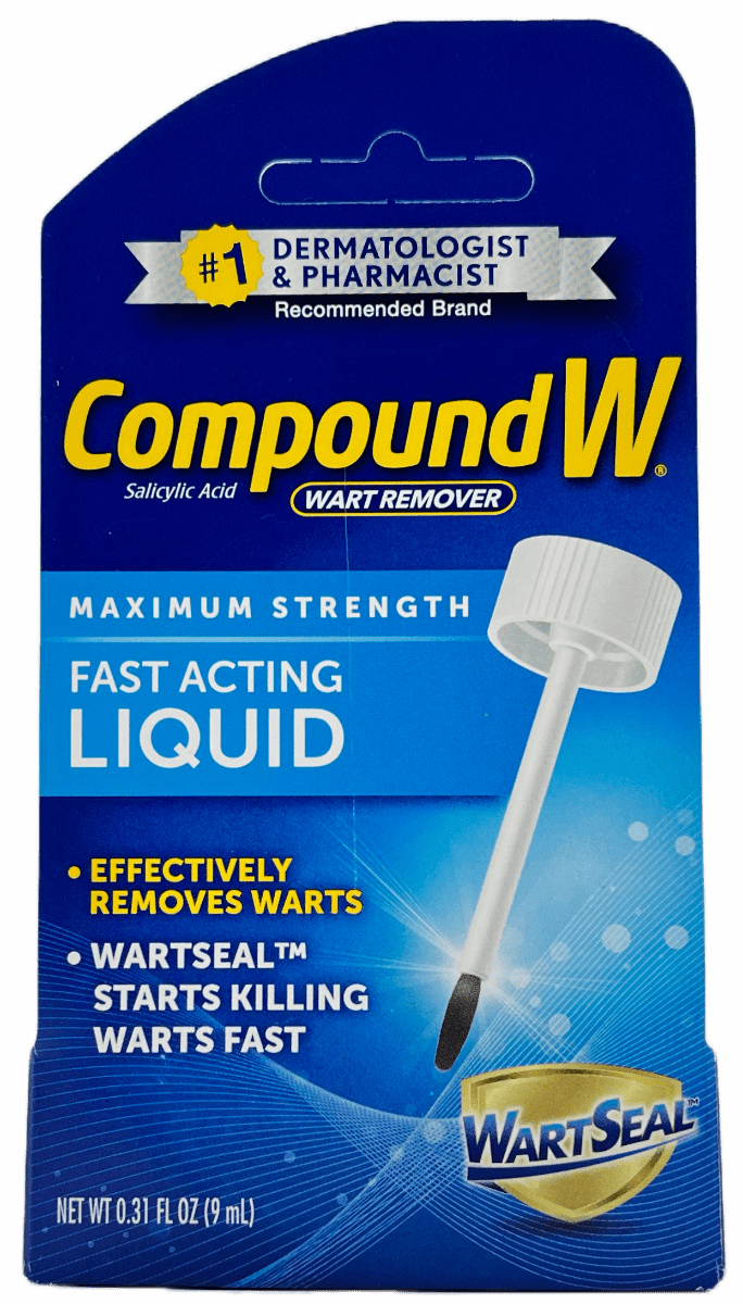 Compound W - Wart Remover Liquid - 0.31 Fl. Oz.