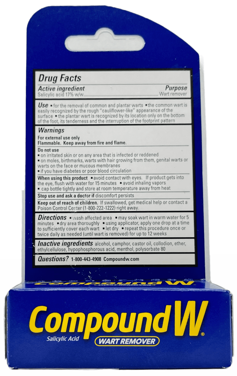 Wart Remover Liquid - Maximum Strength 0.31 fl oz