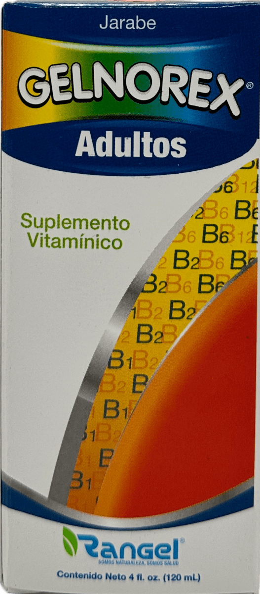 Gelnorex Syrup - Adults Vitamin Supplement 4 fl oz