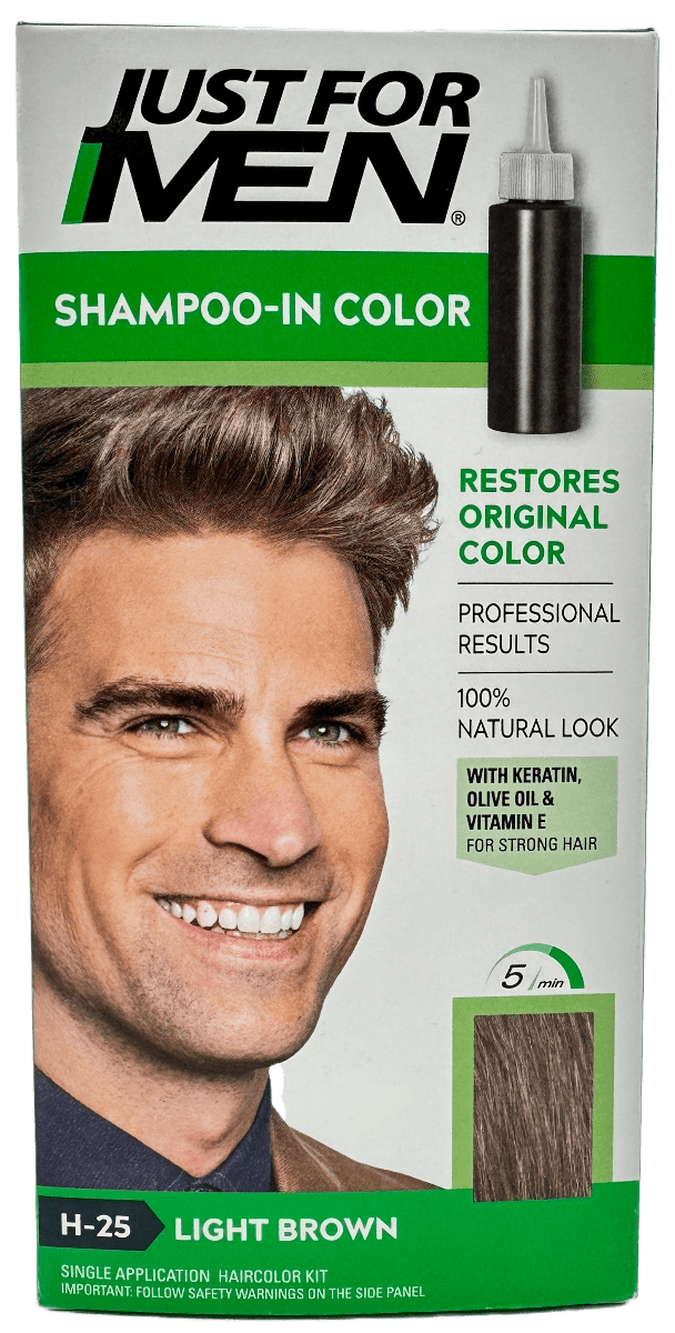 Just For Men Shampoo-In Color - H 25 Light Brown