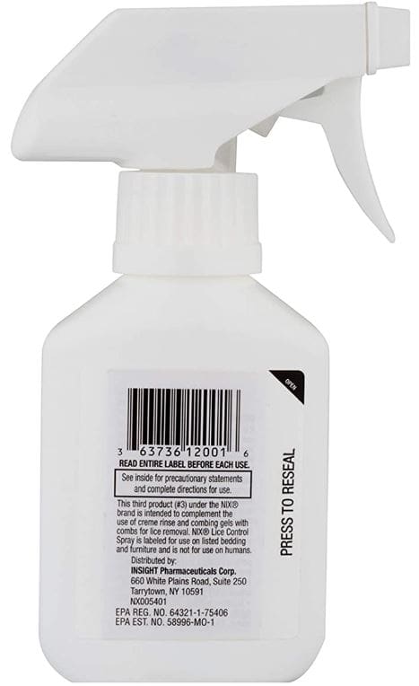Lice Killing Spray - Nix 5 fl oz for Effective Treatment