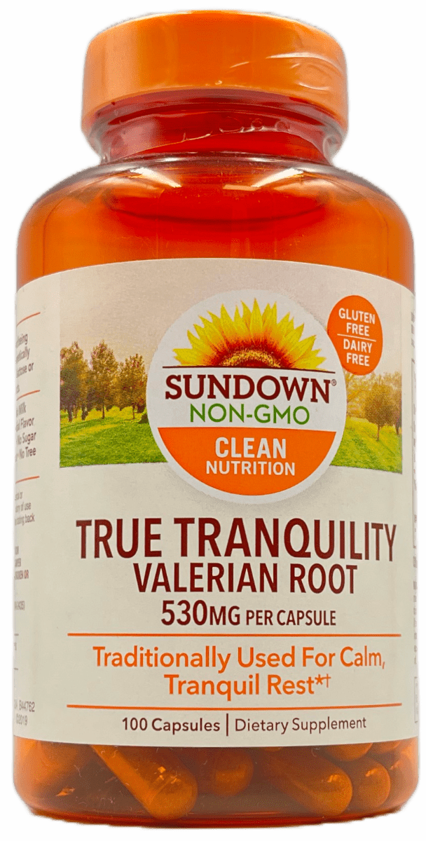 Sundown - True Tranquility Valerian Root - 530 mg - 100 Capsules