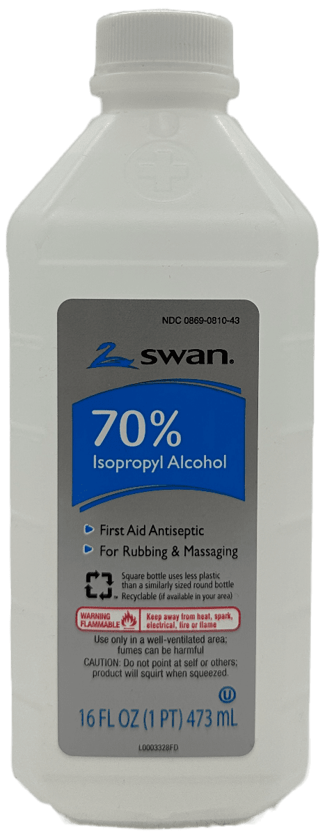Swan 70% Isopropyl Alcohol 16 fl oz | Branch Brook